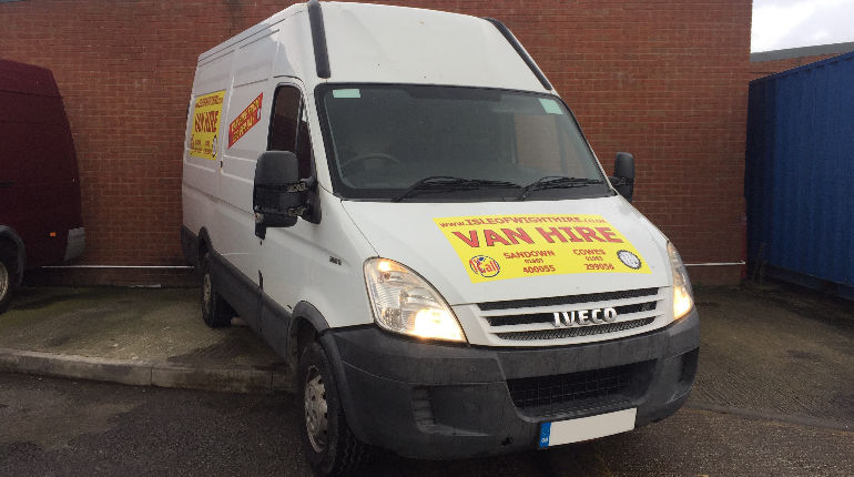 1st Call Van Hire - LWB (LONG WHEEL BASE) - Sandown, Isle of Wight