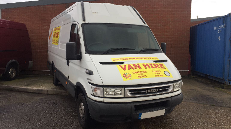 1st Call Van Hire - XLWB (EXTRA LONG WHEEL BASE) - Sandown, Isle of Wight